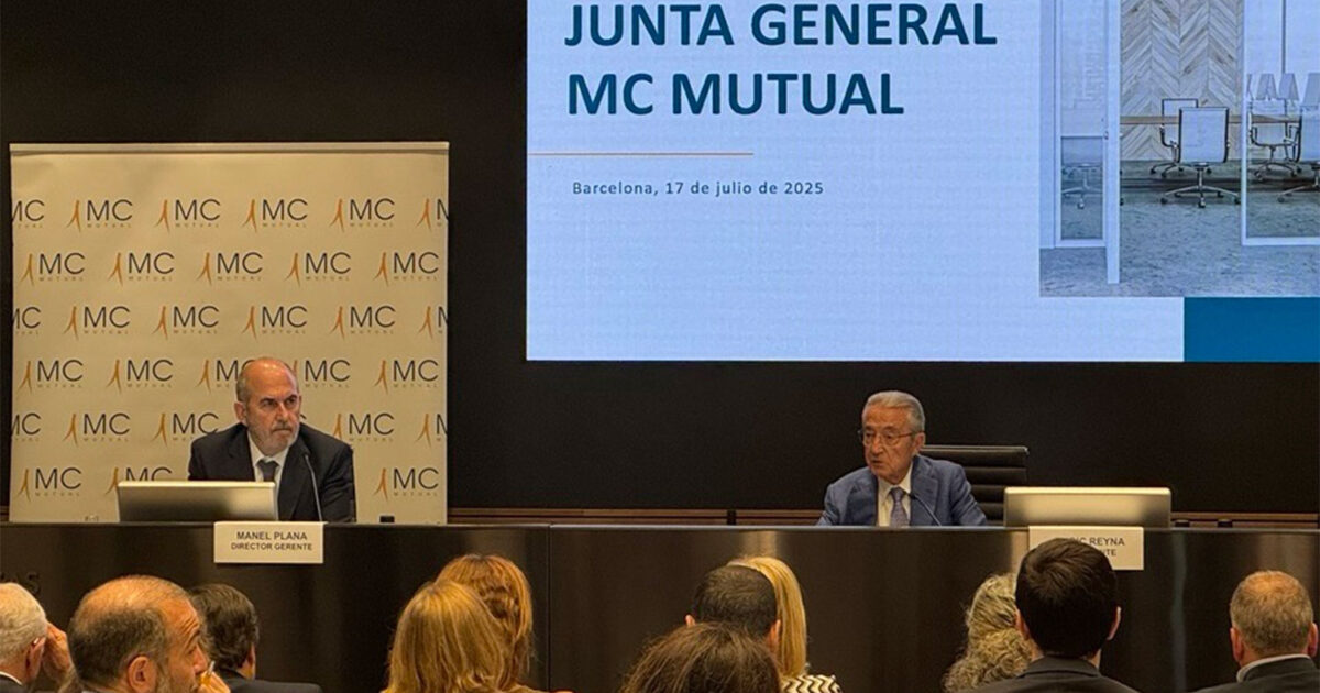 MC MUTUAL ingresa 1.597 millones de euros, un 14% más